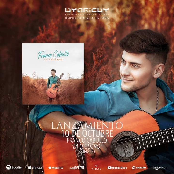 FRANCO CABULLO PRESENTA SU PRIMER DISCO “A VIVA VOZ”
